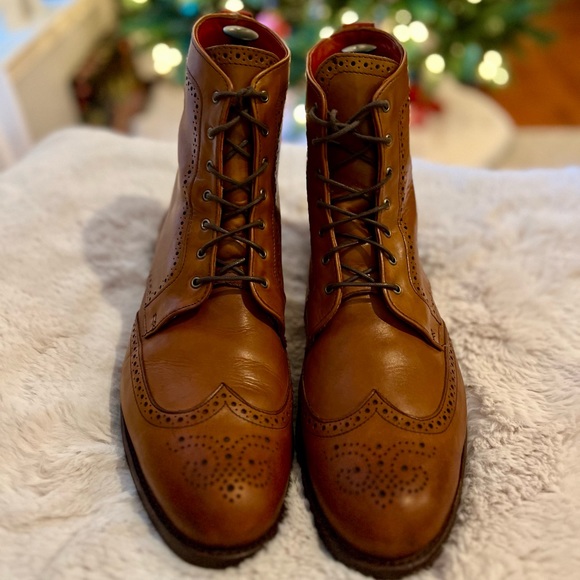 Allen Edmonds | Shoes | Allen Edmonds Dalton Wingtip Brown Dress Boot ...
